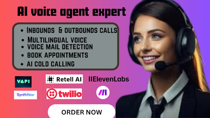 Setup ai voice agent vapi ai calling agent ai cold calling retell ai synthflow by Enochowen1 ...