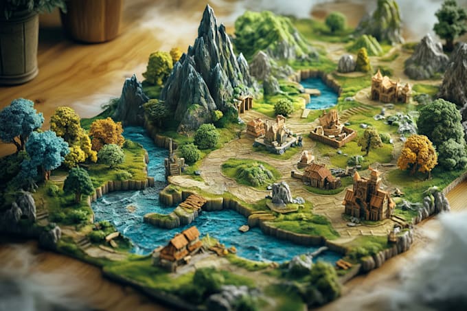 Creata a concept art, character illustrations and environment game art ...