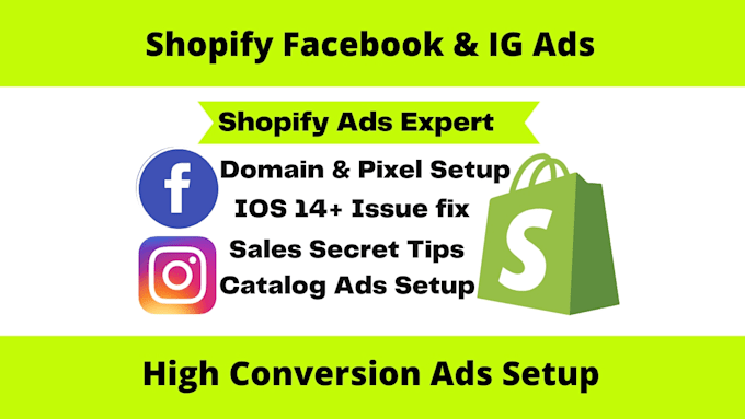 Setup shopify facebook ads and instagram ads with ai automation by ...