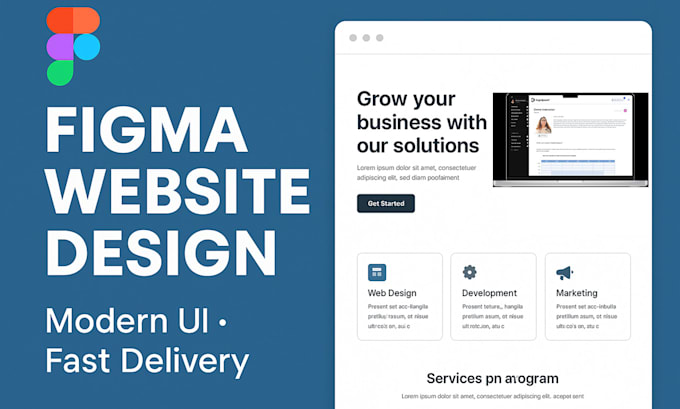 Design a modern, high converting landing page in figma by Asha_mahala | Fiverr