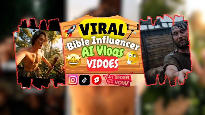 Create viral cinematic, bible influencer, character, trojan horse ai vlog videos by Sam_visuals1 ...