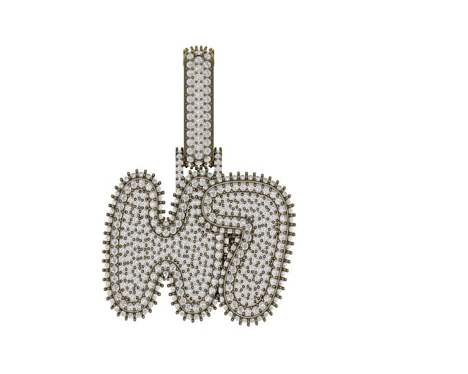 Create luxury custom diamond pendant 3d models and renders by ...