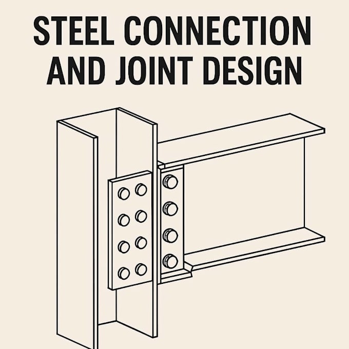 Design structural steel connection and calculation by Engrderek | Fiverr