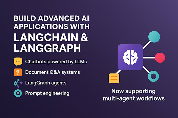 Build advanced ai applications with langchain, langgraph by Muneebrehman8 | Fiverr