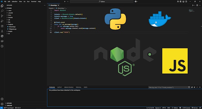 Build a telegram and discord bot, automation script by Loginov_mihail | Fiverr