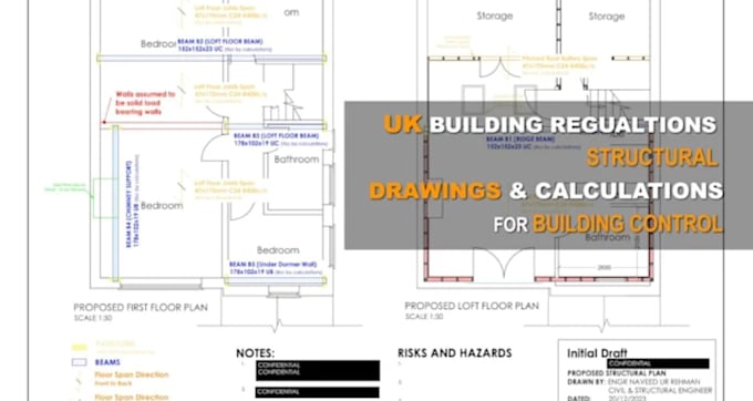 Do uk building regulation drawings, structural calculations, planning ...