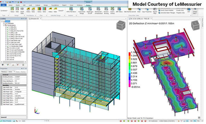Create steel and concrete structural engineering calculation by ...