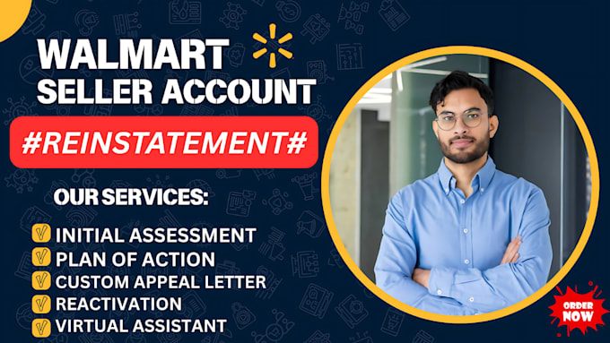 Reinstate suspended walmart seller account with custom poa and appeal ...