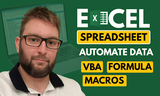 Fix, create and automate excel spreadsheets with vba, macros and formulas