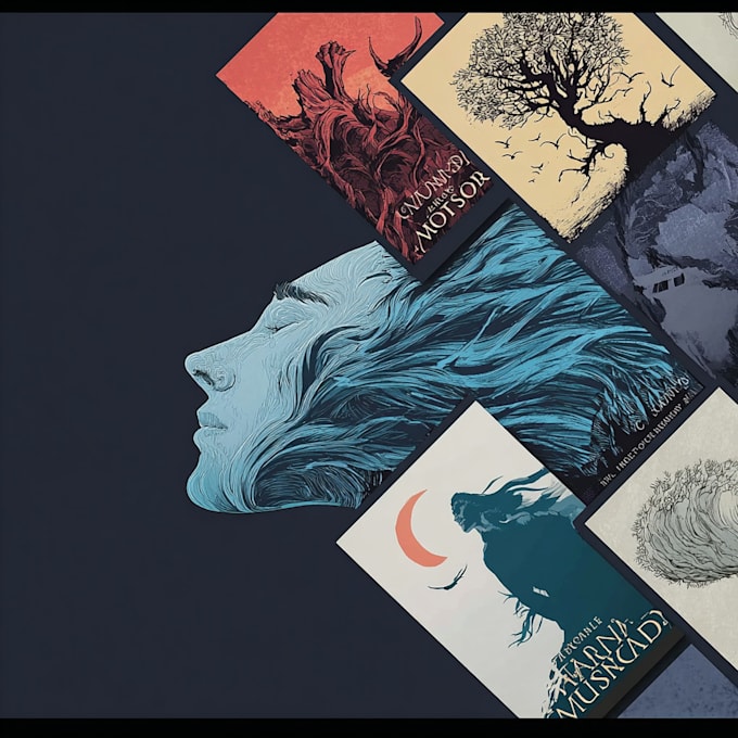 Create fantasy book cover design, epic book cover design by ...