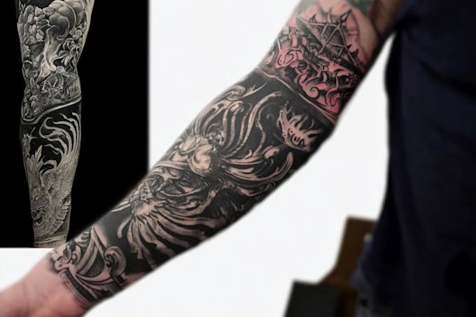 Create unique realism tattoo design with my style by Vivetealan | Fiverr