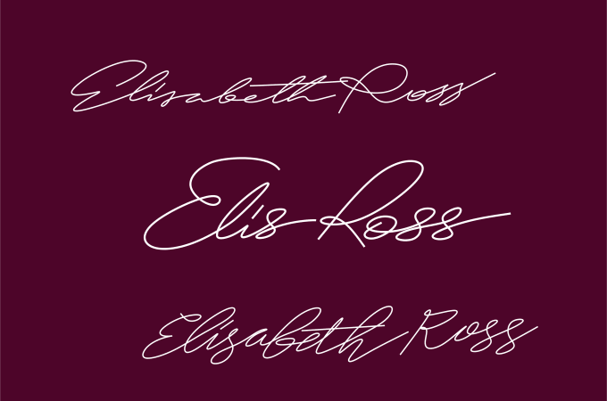 Create 3 handwritten signature by Antonpramuji | Fiverr