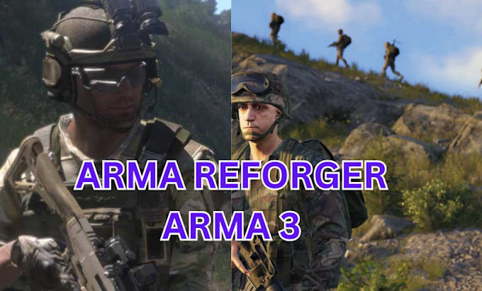 Create fix arma reforger mod, gun, vehicle, arsenal setup, map, dayz by Jacksonhewit673 | Fiverr