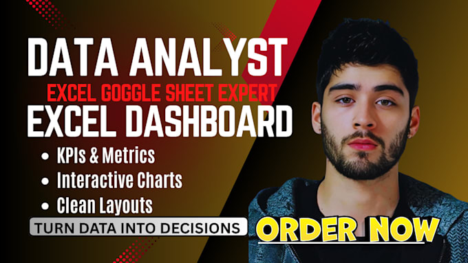 Create An Interactive Excel Dashboard With Charts Kpis And Pivot Tables By Louis122 Fiverr