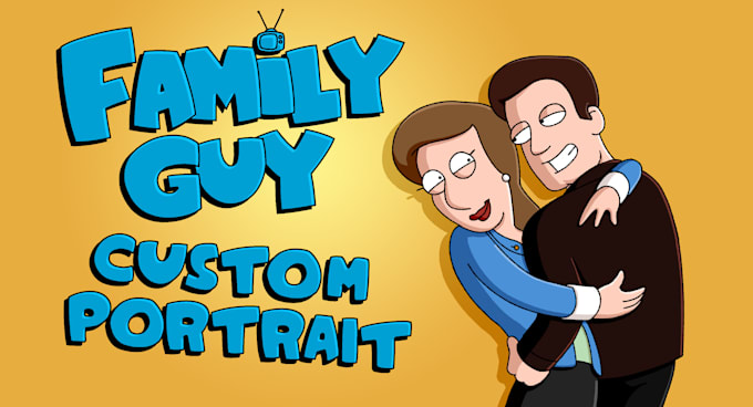 Draw you as a family guy cartoon character by Tobiasmeniru | Fiverr