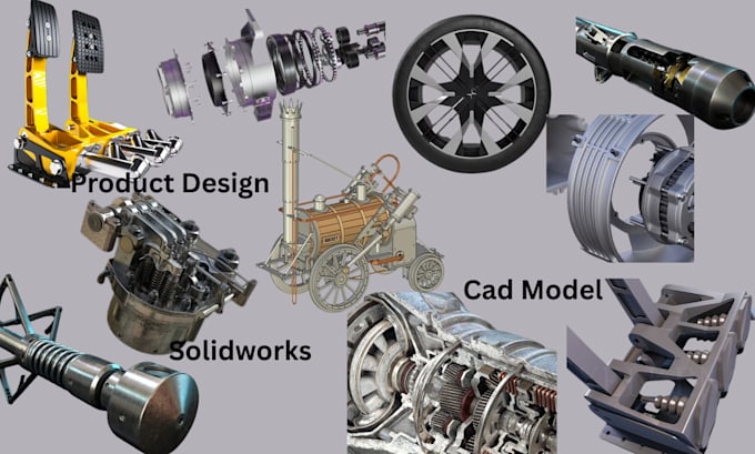 3d printing , product design in solidworks, fusion 360, high quality ...