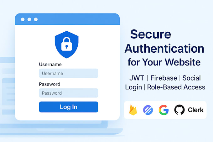 Implement secure user authentication and authorization by Measum_naqi | Fiverr