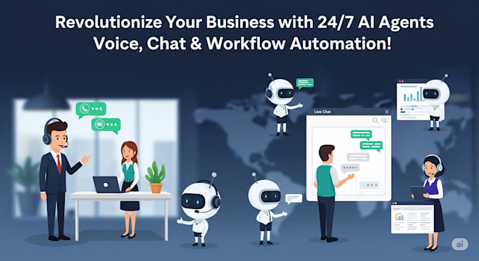 Build ai voice, chat agent, workflow automation, 247 lead generation ...