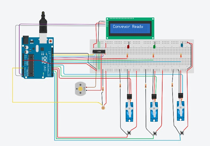 Simulate and code your arduino project using proteus or tinkercad by Younss_ben | Fiverr