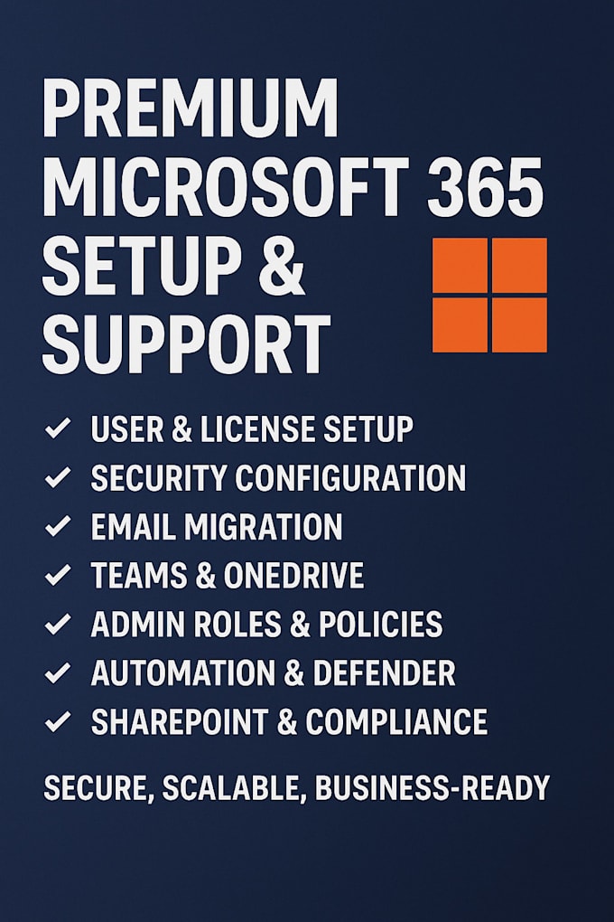 Setup your microsoft 365 services by Nomsavior | Fiverr