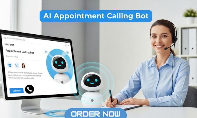 Build ai appoinment calling bot ai cold calling ai chatbot ai calling agent by Ikujuni_neslon ...