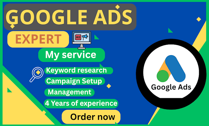 Setup and manage full google ads, ppc, campaign advertising by ...