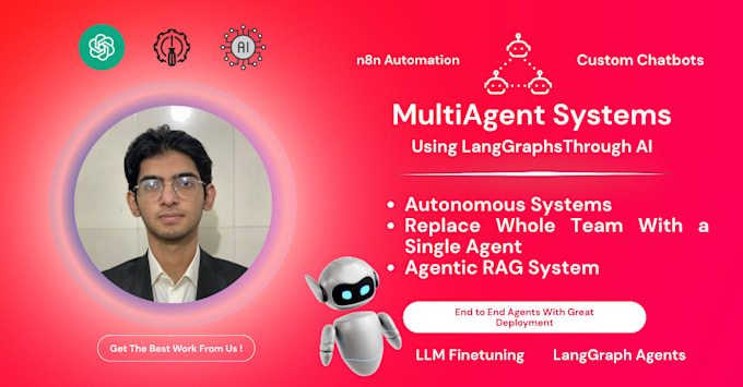 Build multi agent ai systems using langgraph, langchain and gpt tools by Haideraitezaz | Fiverr