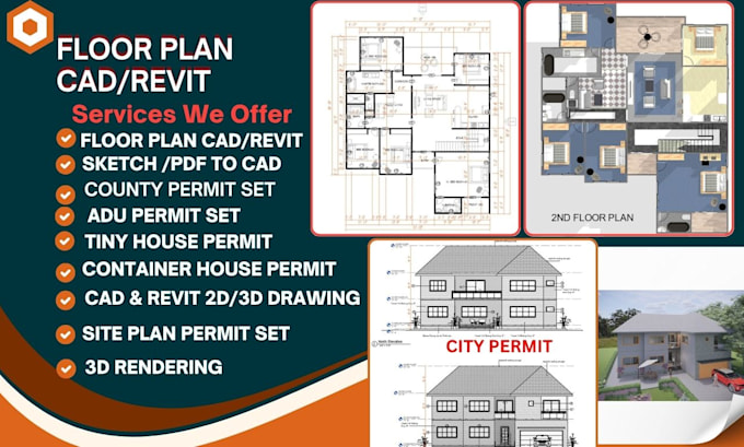 Convert floor plan, pdf, sketch to autocad, cad, dwg, revit by Abu ...