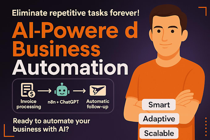 Build custom ai powered business automation workflows by Prem_automation | Fiverr
