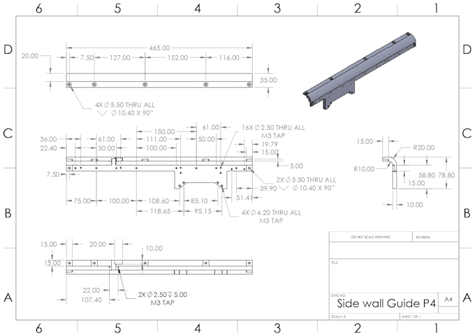 Technical drawing, 2d drafting, product illustration, or line drawing ...