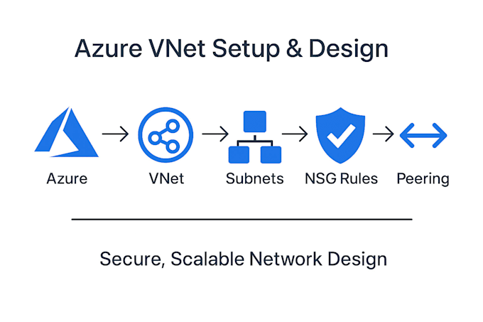 Set up and configure your azure virtual network vnet by Desmondkrummeck | Fiverr