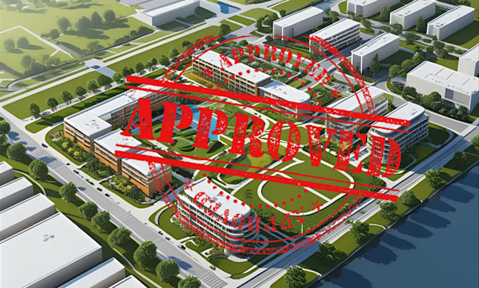 Do architectural 3d rendering master plan, site plan or aerial view by ...