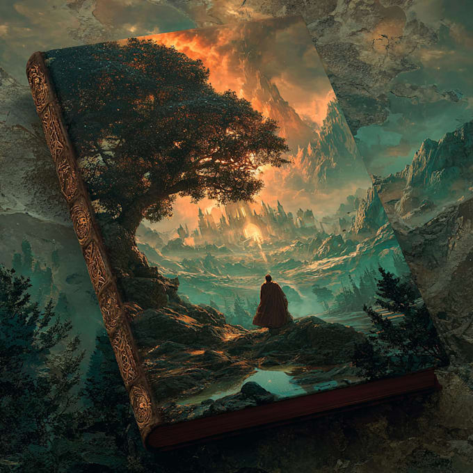 Create artistic fantasy book cover design in your choice by Eabeldea ...