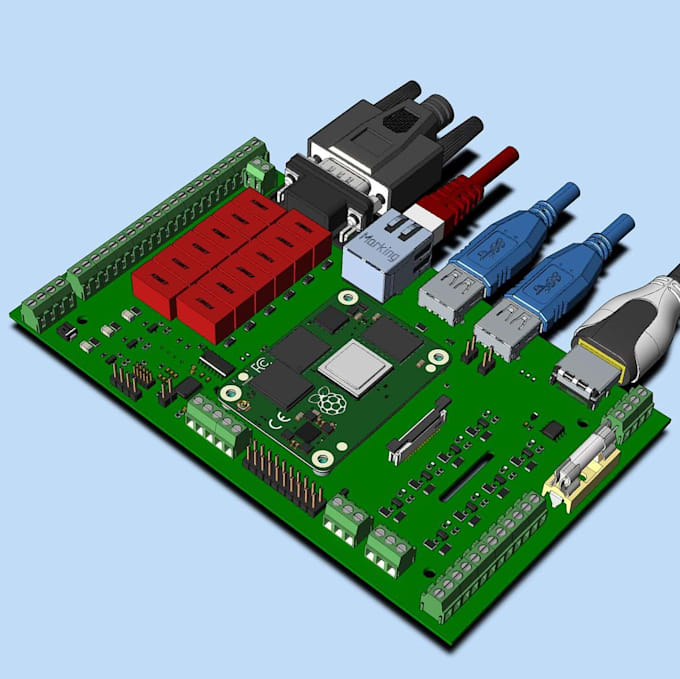 Do circuit design, schematic diagram, pcb design, pcb board esp32 ...