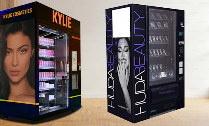 Design unique vending machine wrap by Zohaib_design01 | Fiverr