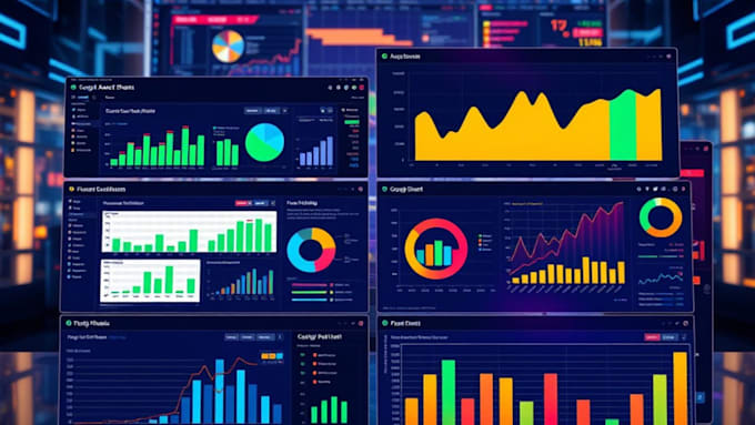 Create automated, interactive excel, google sheets and power bi kpi ...