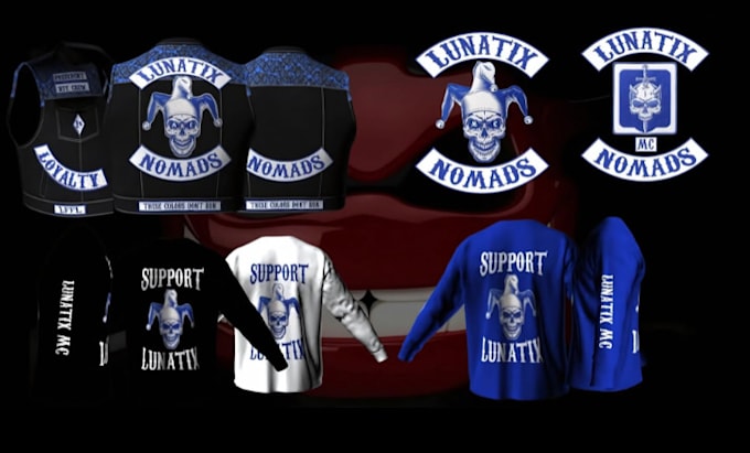 Edit and fix custom fivem clothing, fivem eup, biker vests, mc kuttes ...