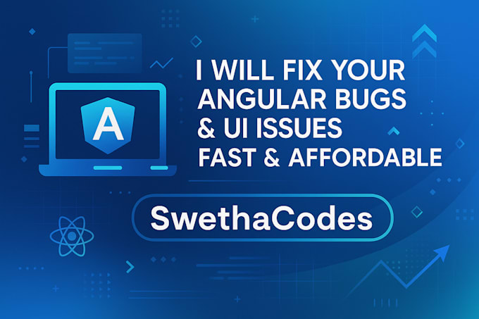Fix angular bugs and frontend ui issues fast by Swethacodes | Fiverr