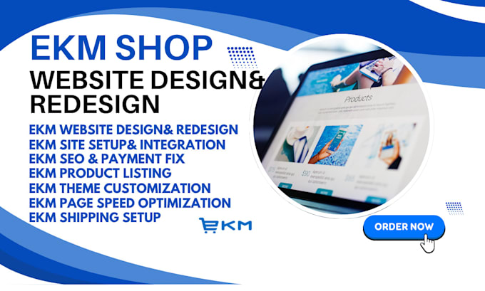 Skyrocket sales with a fully optimized ekm ecommerce website design by ...