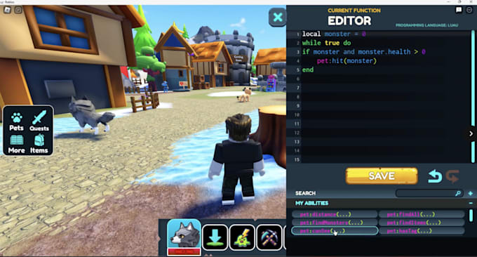 Script de roblox, efectos visuales de roblox, gui, ui, mapa de roblox ...