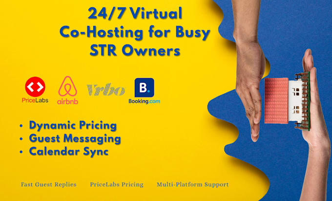 Be your airbnb, vrbo, booking com co host, dynamic pricing, guest ...