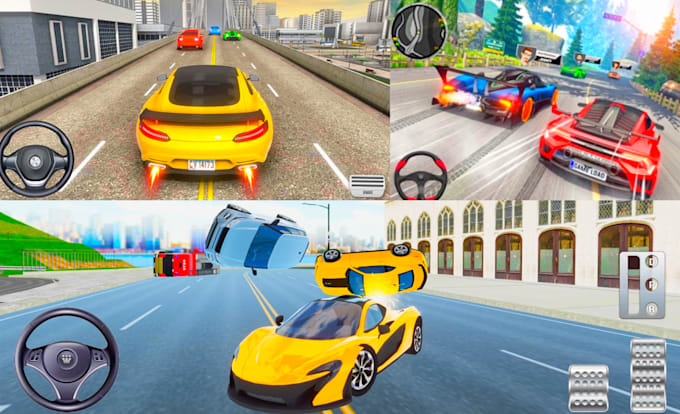 3d driving simulation racing game development ue4 ue5 3d car racing ...