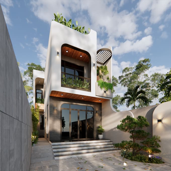 House design, 3d rendering modeling by Archi_nb | Fiverr