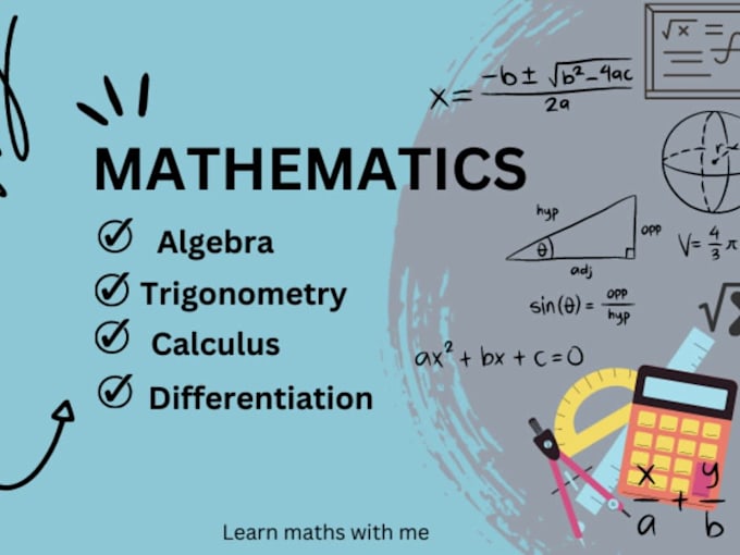 Do math related problems at any level by Mathsteacher7 | Fiverr
