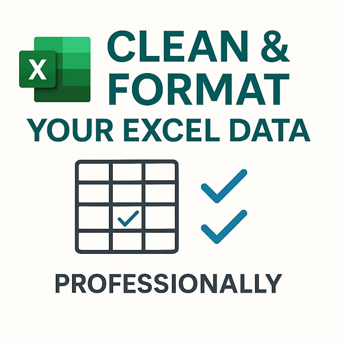 Clean and format your excel data professionally by Ropali1 | Fiverr