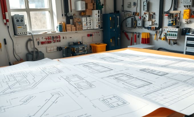 Do electrical shop drawings with details and as built drawings by ...