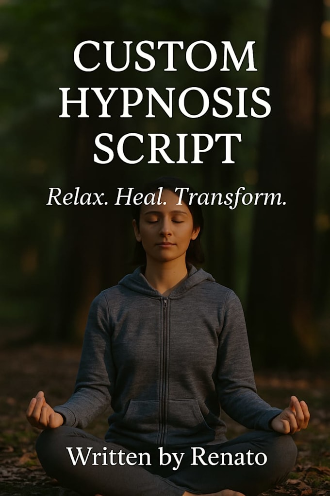 Write a custom hypnosis or meditation script for you by Matipio | Fiverr