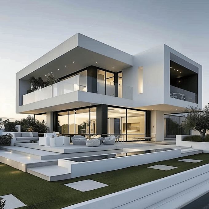 Luxury visuals for bold architecture by Textflowwrite | Fiverr