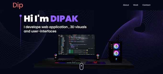 Build a responsive react landing page with tailwind css by Devoloper_dip | Fiverr