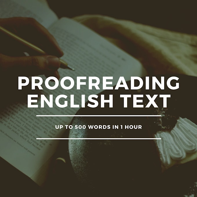 Proofread and polish your english text by Tonyu8134 | Fiverr